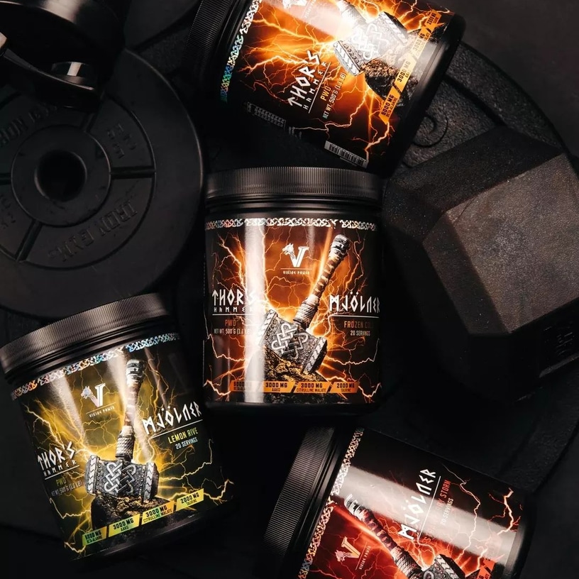 Köp ett flak Viking Power PWO Energidryck 24-pack | MM Sports