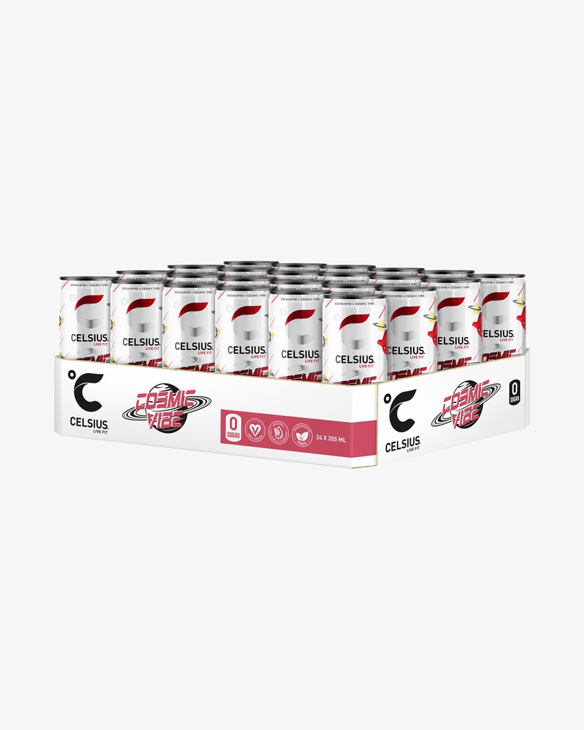 Köp ett flak Celsius dryck 24-pack till paketpris | MM Sports