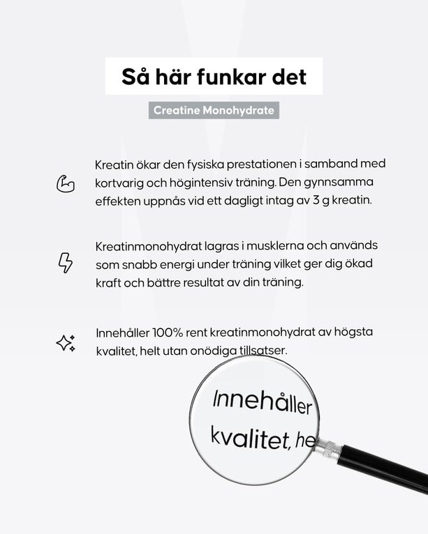 Body Science Creatine Monohydrate – Kreatin monohydrat | MM Sports