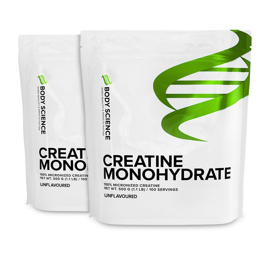 Köp Body Science 2 st Creatine Monohydrate Online | MM Sports